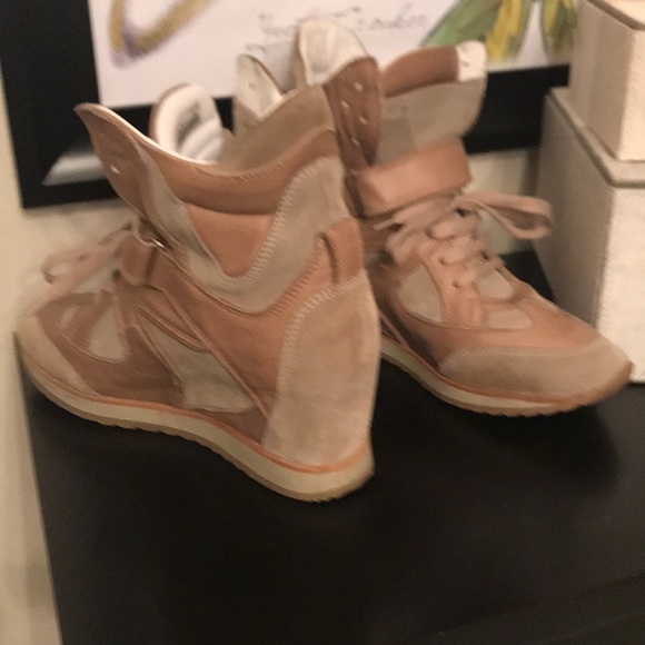 Elena Achi | Shoes | Elena Achi Hightop Wedge Sneaker | Poshmark